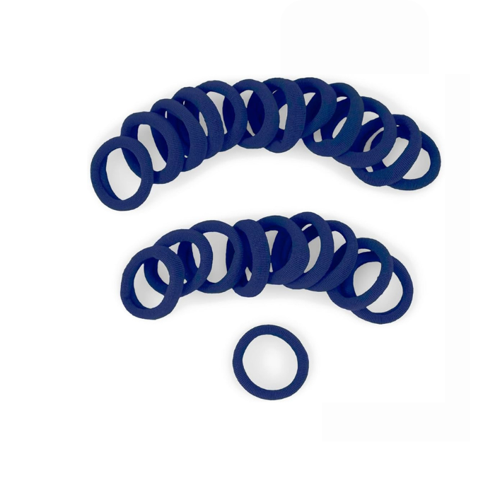 Soft Hair Elastics Navy Blue – Glamour Grove